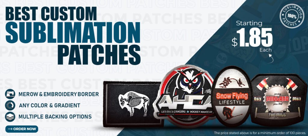 Vibrant and Personalized Custom Sublimation Patches for Unique Expression